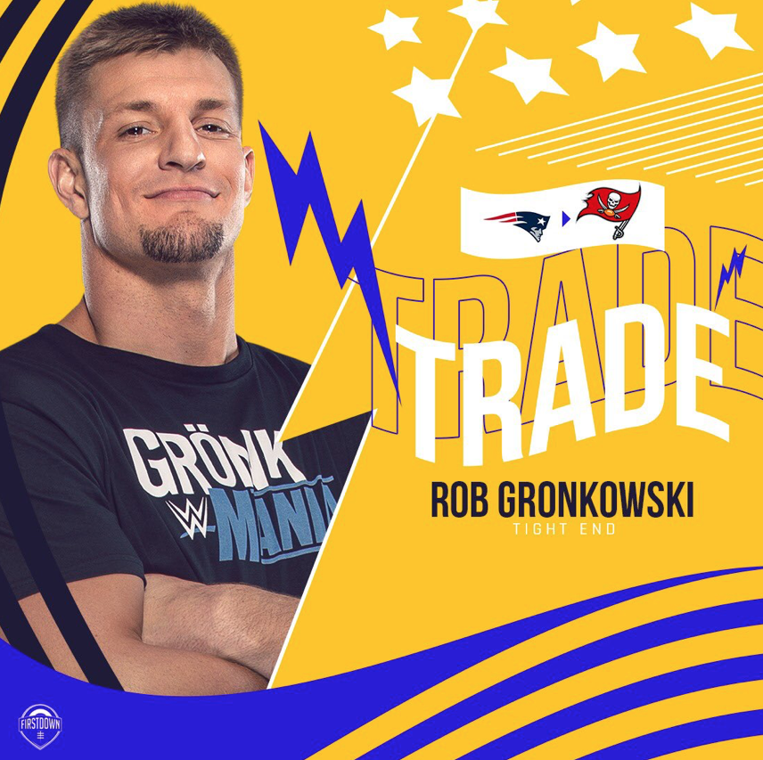 Hockey30 | Comme prévu BABY!!!!! Rob Gronkowski à Tampa Bay!!!!!