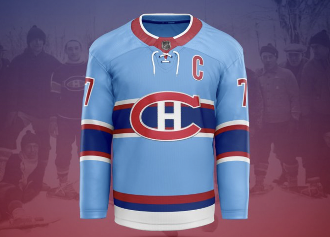Hockey30 | Une preuve que le 3e chandail du CH...sera aux couleurs des ...