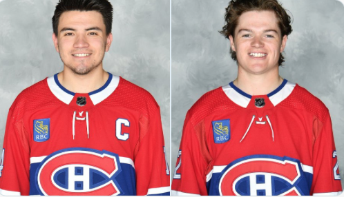 Hockey30 | HAHA!! Cole Caufield et Nick Suzuki boivent lors du souper d ...