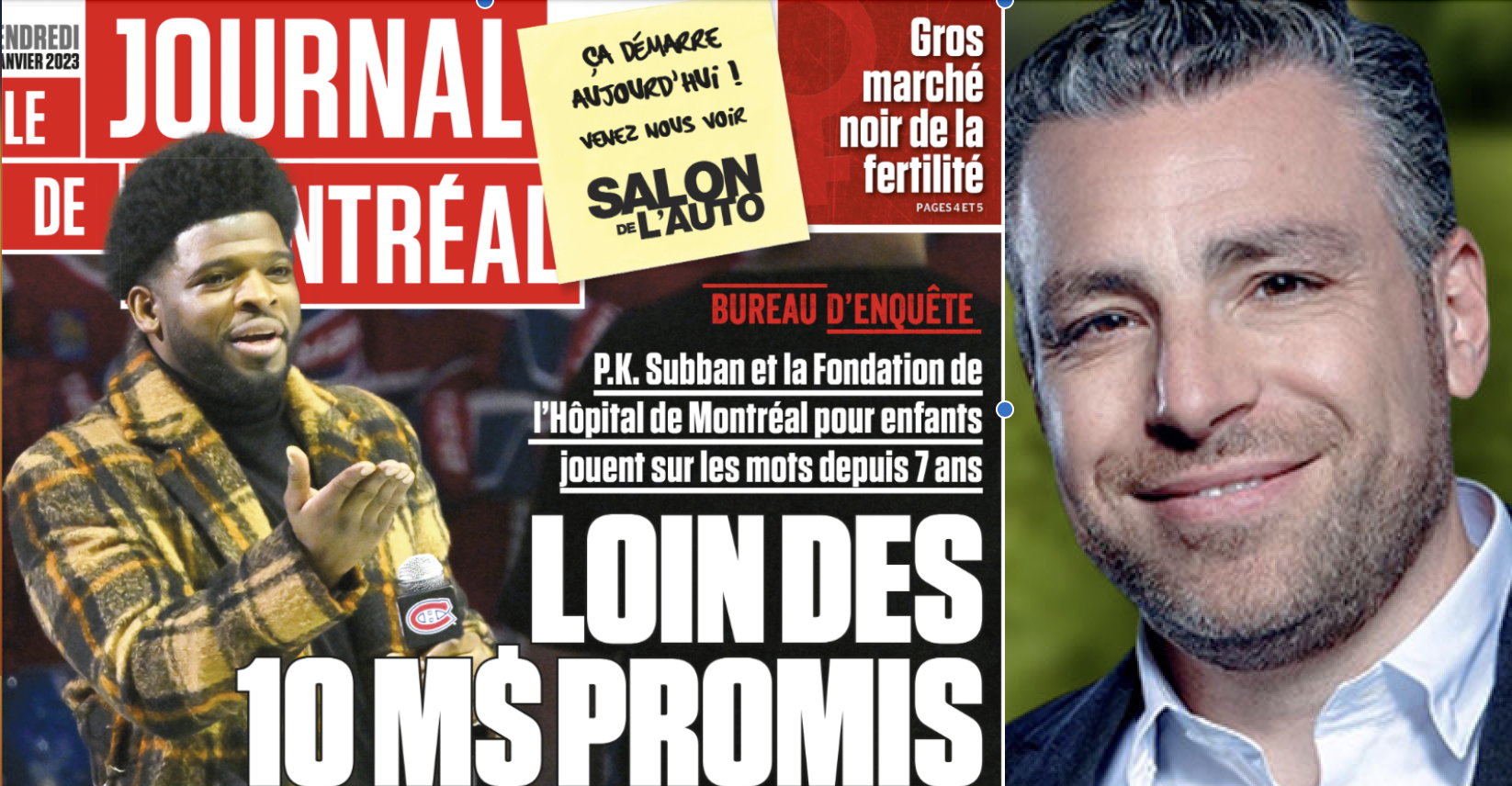 Hockey30 | Jeremy Filosa RAMASSE le JOURNAL de MONTRÉAL....