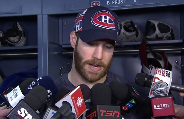 Hockey30 | Brandon Prust avait été engagé pour s'occuper des jeunes ...