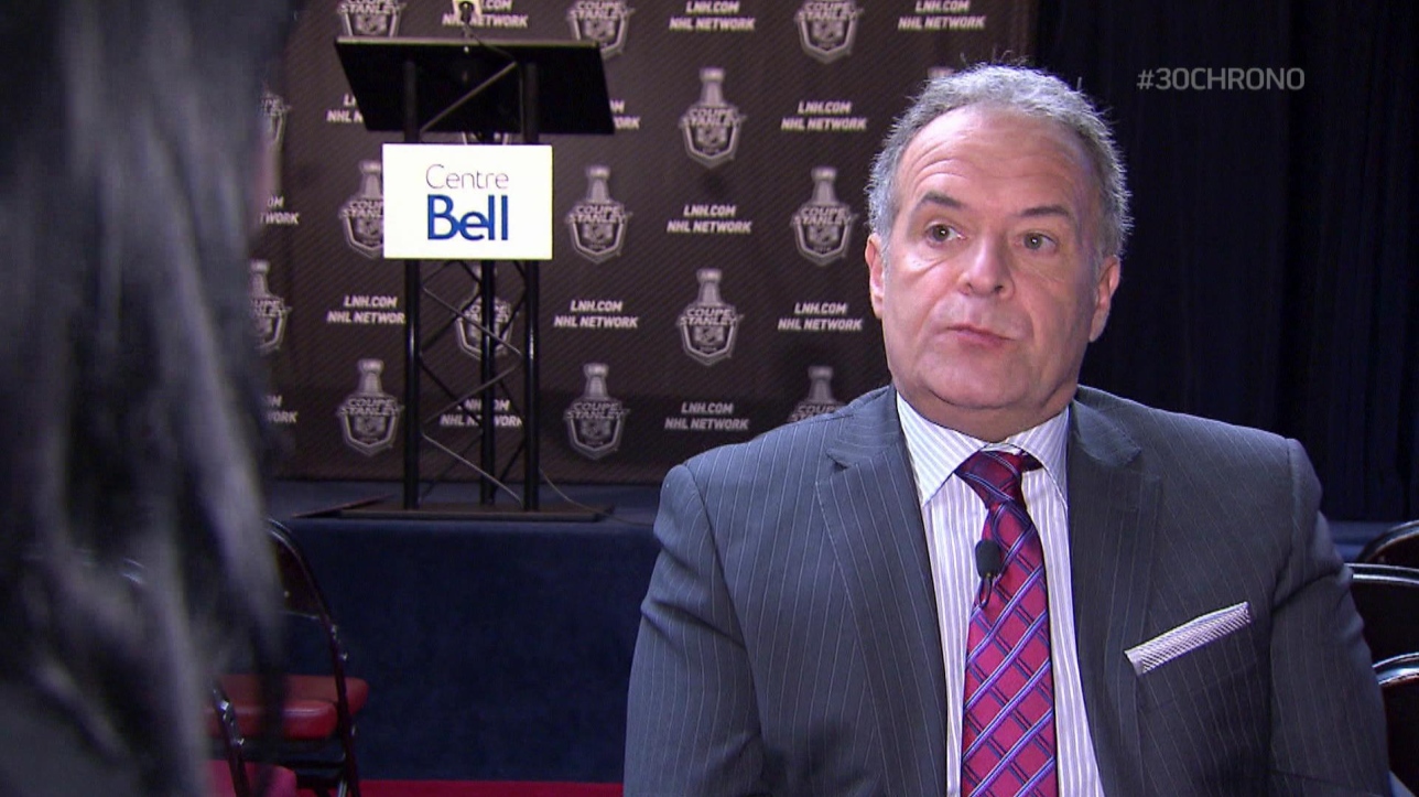 Hockey30 | Pierre Houde met de côté la RIVALITÉ RDS-TVA SPORTS...